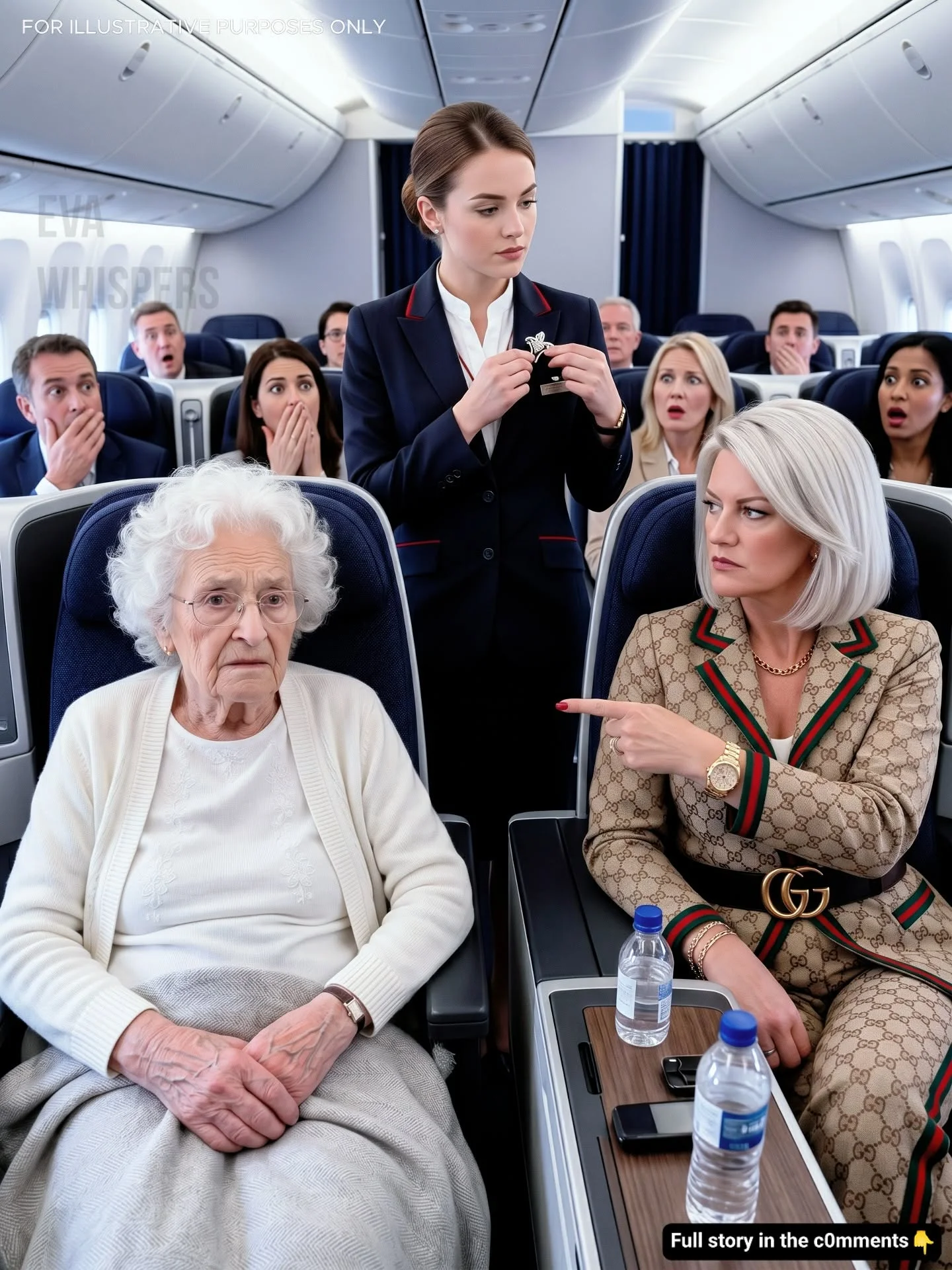 A Wealthy Passenger Demanded My 85-Year-Old Grandma Be Removed from ...